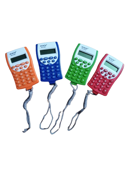 QM8 Acacia Mini 8 Digit Electronic Calculator w/lace AA-2201 | Lazada PH
