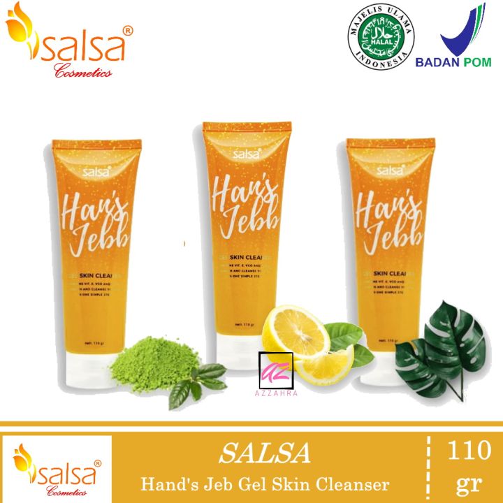 SALSA Hand Jeb Gel Skin Cleanser - 110gr ( Pembersih Daki ) | Lazada ...