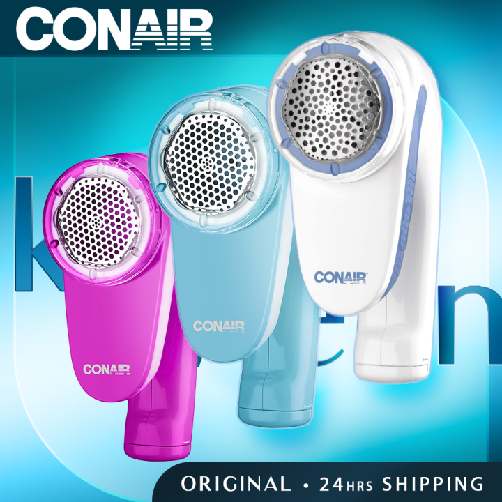 Conair Battery Operated Fabric Defuzzer/Shaver, White, Regular | Lazada