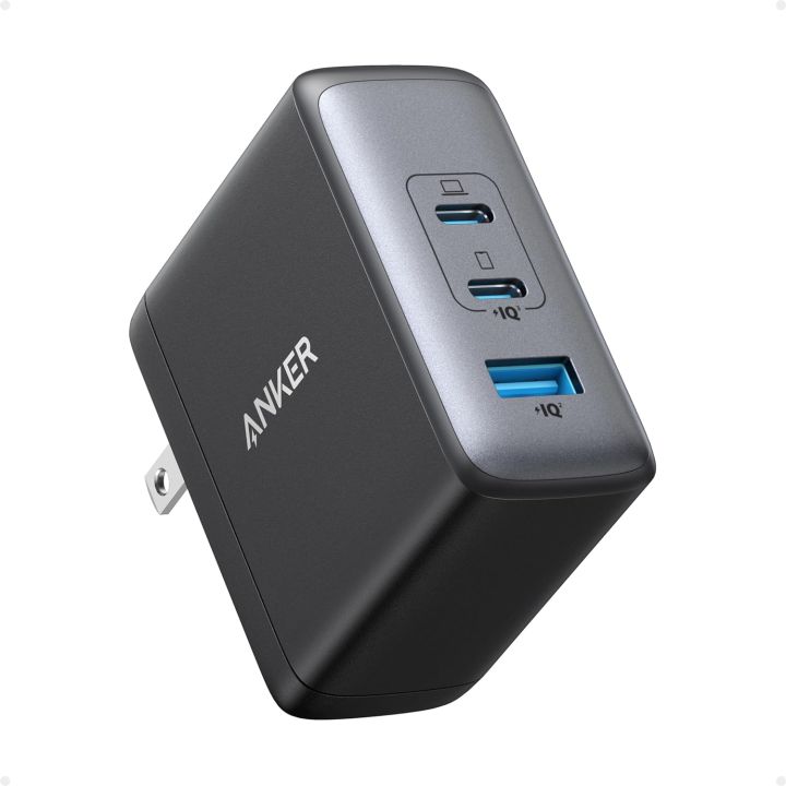 Anker 736 Nano II 100W USB C Charger - Compact, 3-Port GaN Fast Charger ...