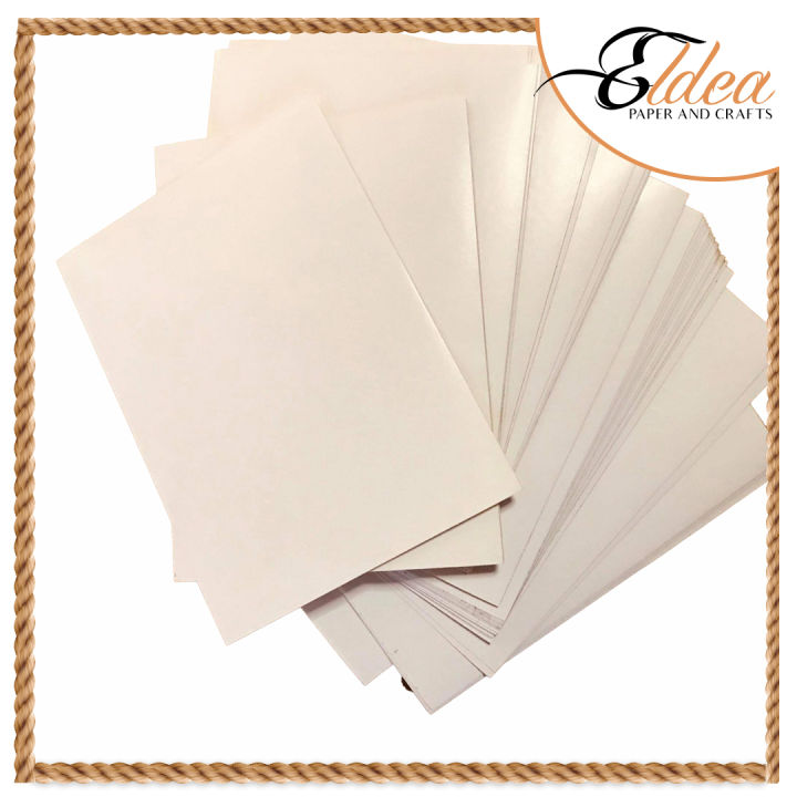 50pcs Pre-cut Blank Stciker high gloss/Satin sticker paper for sealing ...