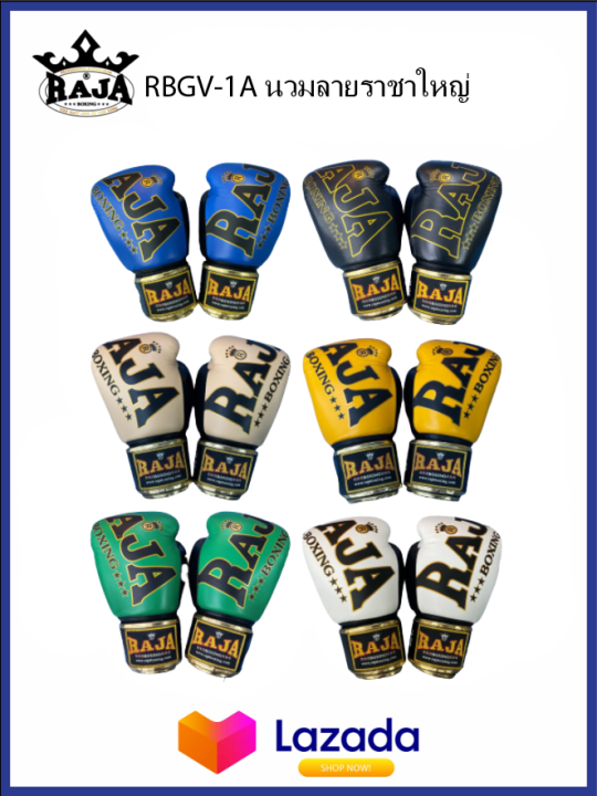 นวมชกมวย Raja Boxing Raja Pattern from Raja Boxing | Lazada.co.th