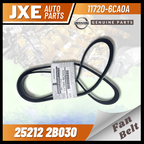 NISSAN Fan Belt 6PK 1302 (11720-6CA0A) Genuine Parts | Lazada PH