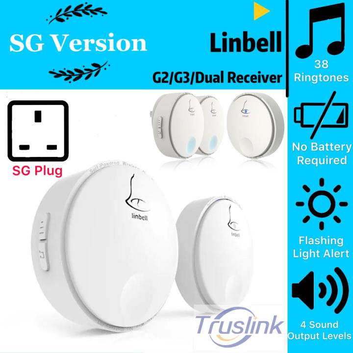 【SG Seller】Truslink Original Linbell G2 / G3 Self-Powered Batteryless ...