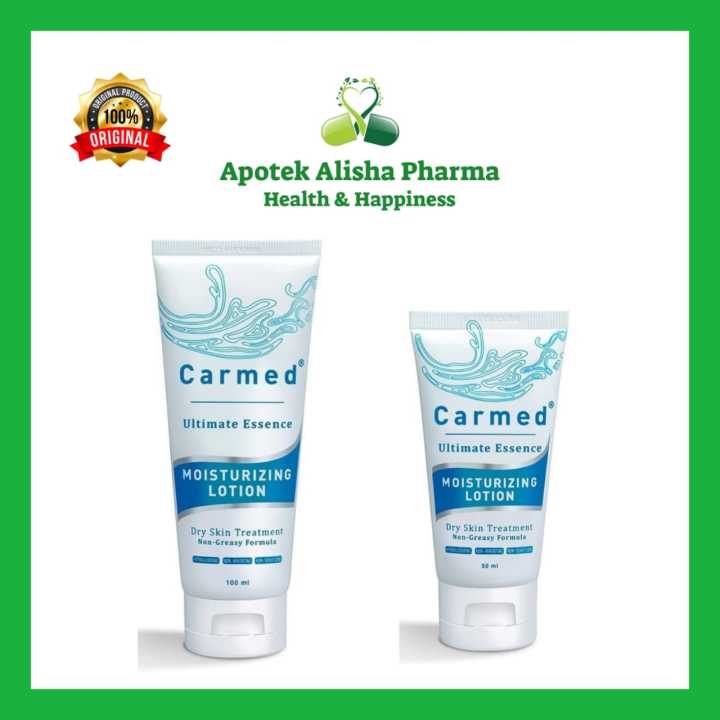 Carmed Ultimate Essence Moisturizing Lotion 50/100ml - Karmed Pelembut Kulit Siku / Lutut ...