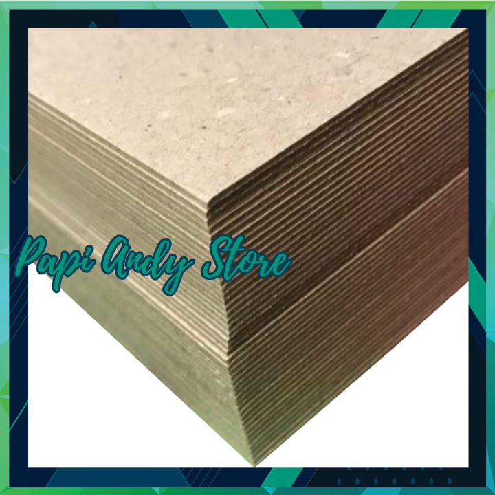 CHIPBOARD 1 MM FOR RECEIPT BACKCOVER BOOKCOVER NOTEPAD BACKCOVER SHORT ...