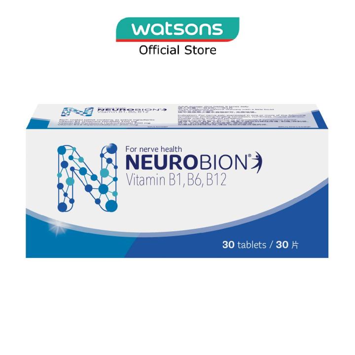NEUROBION Tablets (For Nerve Pain) 30s (Expiry: Jun'2026) | Lazada ...