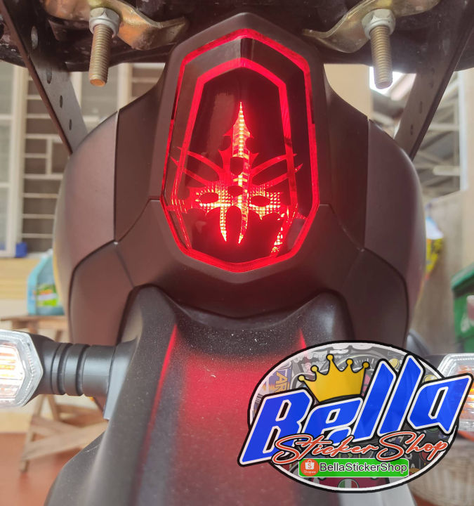 Sniper 155 Tail light Sticker, Vinyl Cut-out Sticker, 100% Quality Made ...