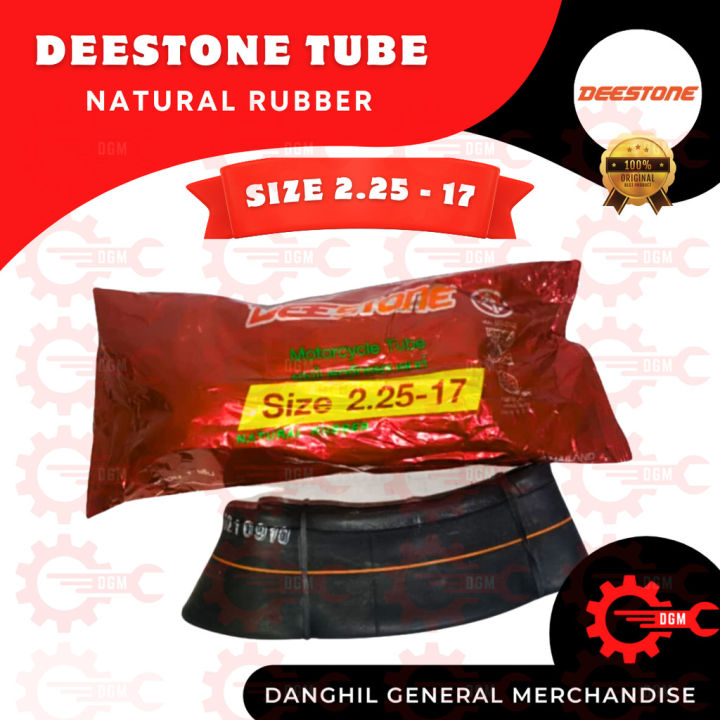 DEESTONE Motorcycle Tube - Made in Natural Rubber | Lazada PH