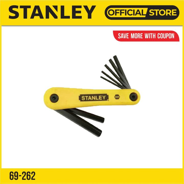 Stanley 69-262 Hex Key Set 7 Piece Met Folding | Lazada