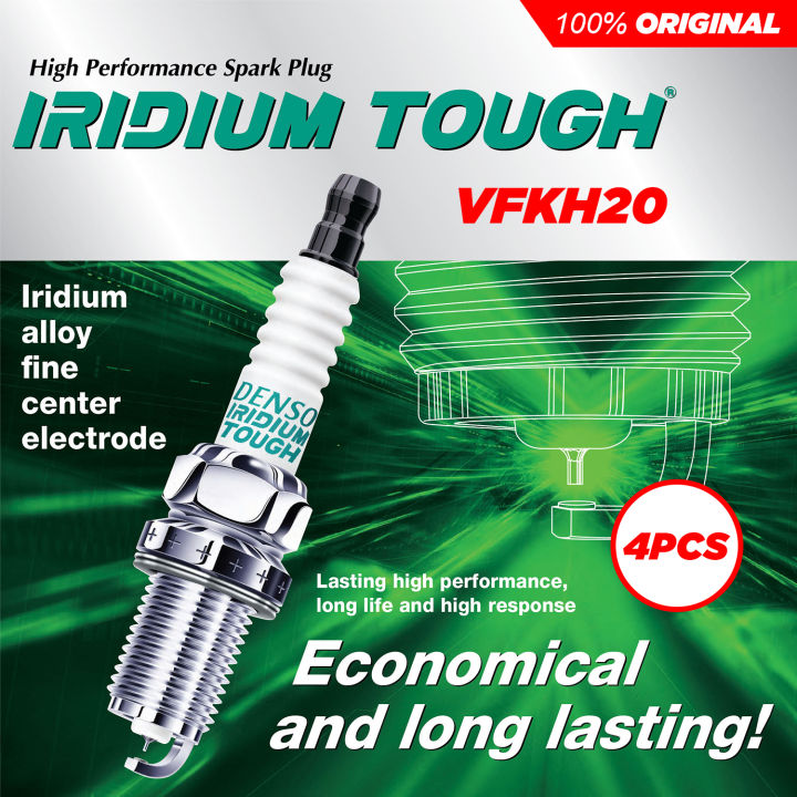 VFKH20 DENSO IRIDIUM TOUGH SPARK PLUG - Toyota Alphard / Vellfire ...