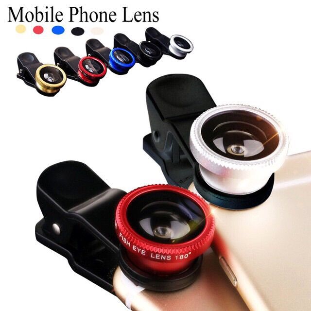 UNIVERSAL CLIP CAMERA LENS 2IN1 (WIDE FISH EYE) | Lazada PH
