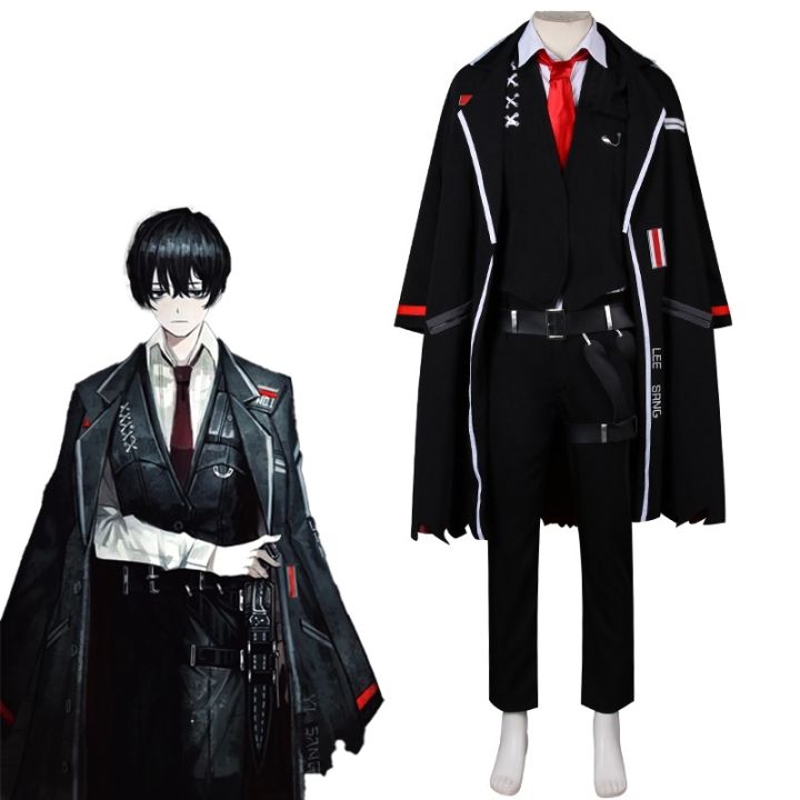Catonna Game Limbus Company Costumes Yi-Sang Uniform Clothing Wigs Long ...