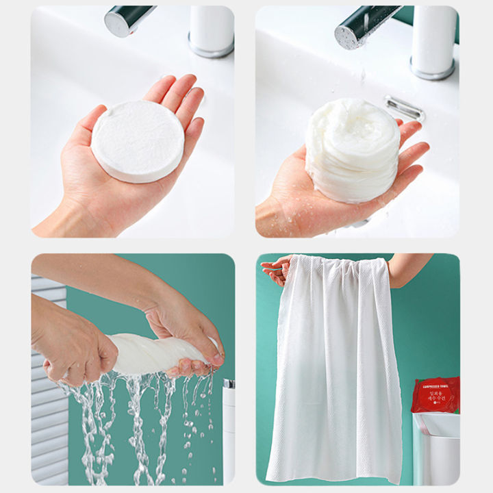 Handuk Travel Handuk Permen Portable Kompres Sekali Pakai Ukuran Besar ...