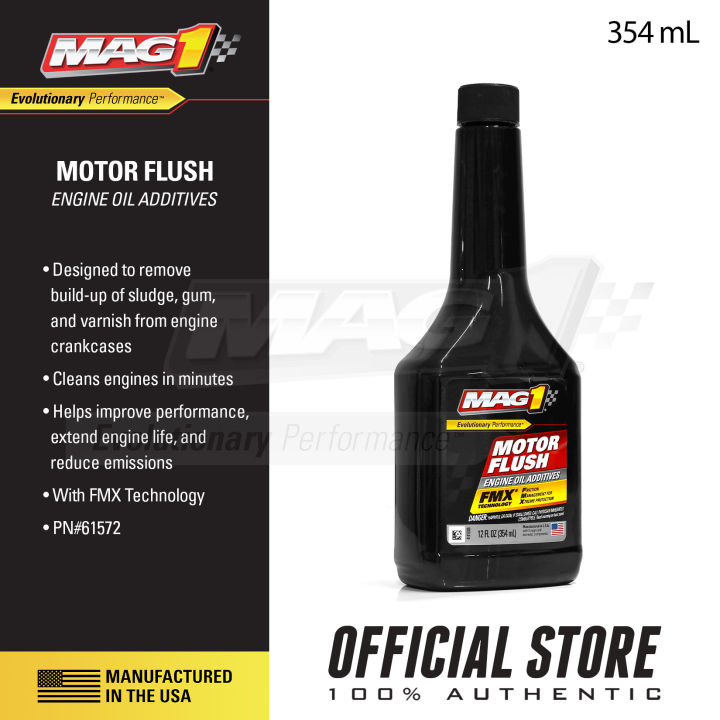 MAG 1 Official Premium Car Engine / Motor Flush Cleaner, 12oz (354ml ...