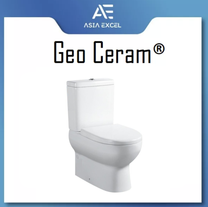 GEO CERAM GC-AE609 SOFT-CLOSING TOILET BOWL | Lazada Singapore