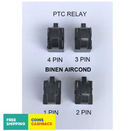 Refrigerator relay PTC starter compressor 1 pin/2 pin/3 pin/LG type 4 ...