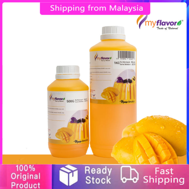 500g/1KG MANGO EMULCO - FOOD FLAVOUR MyFlavor HALAL | Lazada
