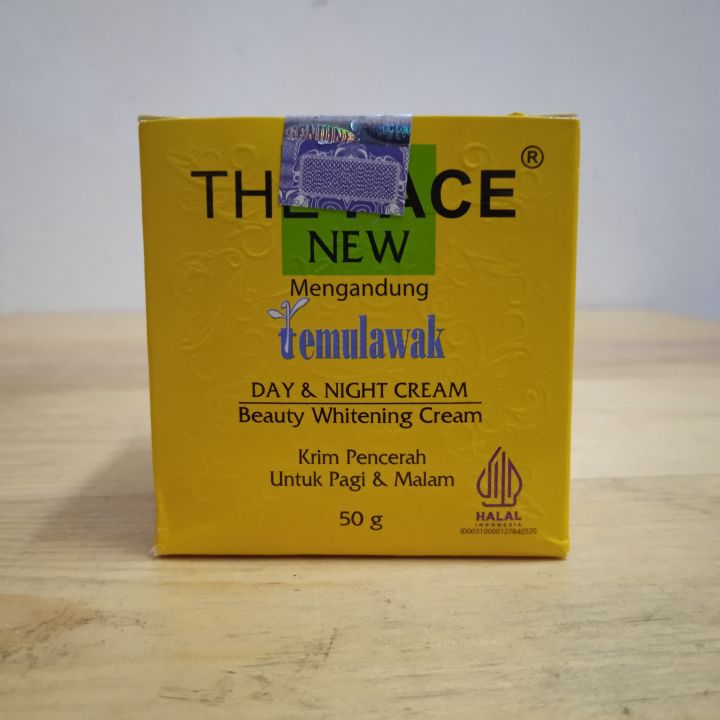 The Face Temulawak Cream 50gr / krim pelembab wajah / krim temulawak ...