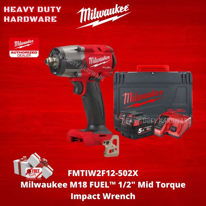 ASL Milwaukee M18 FMTIW2F12-0X0 501X FUEL™ 1/2" Mid Torque Impact ...