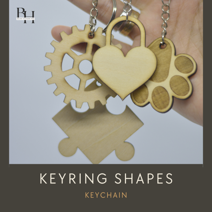 Keyring Shapes Keychain Designs | Lazada PH