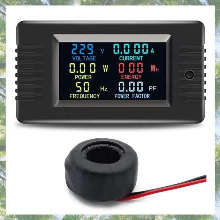 PZEM-022 Digital Smart Energy Meter Single LCD Display Color Screen ...