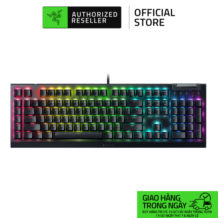 Bàn Phím Gaming Razer BlackWidow V4 X Fullsize | Kết Nối Dây | Switch ...