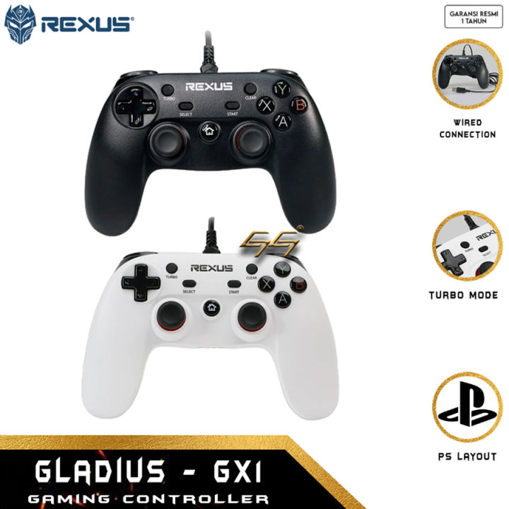 Rexus Gladius GX1 GX-1 Gamepad Controller Joystick USB WINDOWS/ANDROID ...