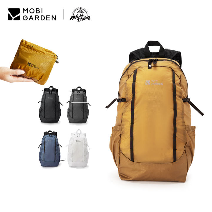 MOBI GARDEN Lightweight Foldable Sports Hiking Backpack 20L Portable ...