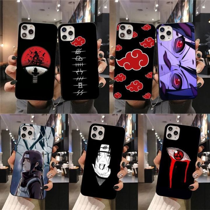 Naruto Uchiha Itachi Obito Akatsuki Case IPhone 14 13 12 11 X XR ...