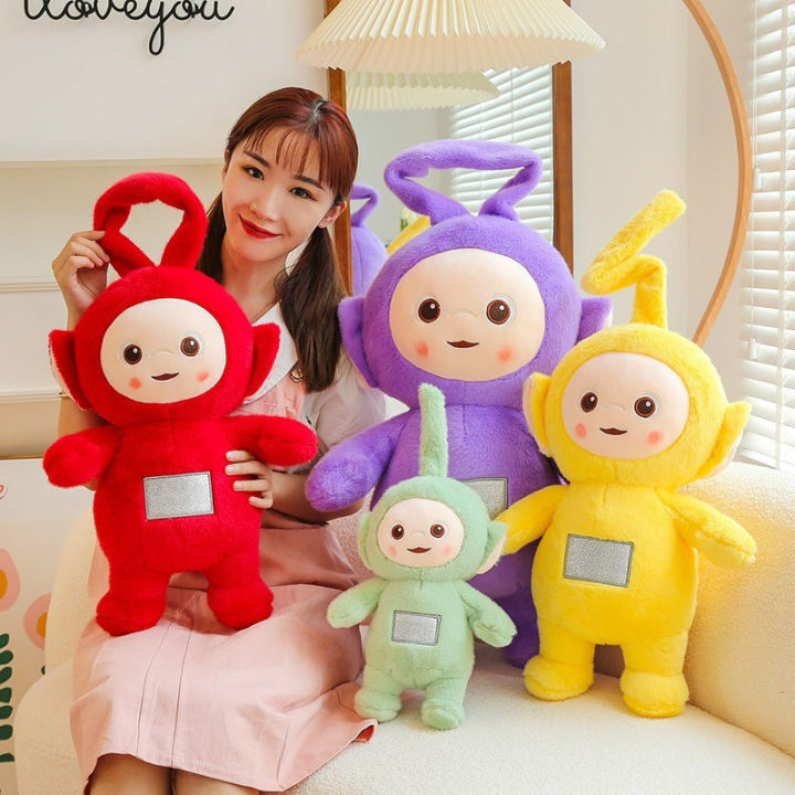 CODน่ารัก TeleTubbies การ์ตูนตุ๊กตาผ้าตุ๊กตาของขวัญสำหรับเด็ก 25 ซม ...