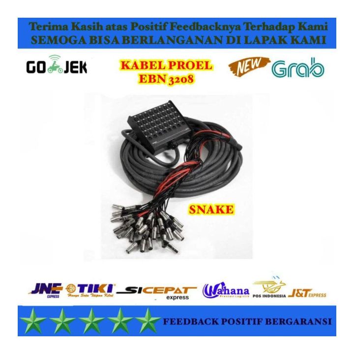 Snake Kabel AUDIO Proel EBN 3208 Original 32 In - 8 Out - 30 Meter ...
