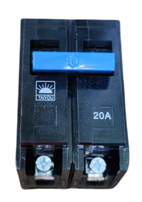 Circuit Breaker 20A 2 Pole Plug-in Type ( Taiyou), Circuit Breakers ...