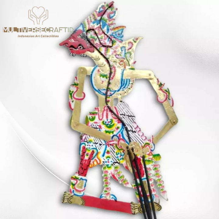 Wayang Kulit Sapi ASLI BALADEWA Bolodewo Kualitas Biasa Ukuran Standar ...