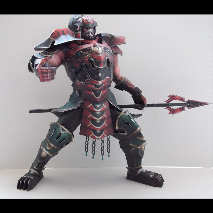 Final Fantasy Gilgamesh Genbu papercraft | Lazada Indonesia