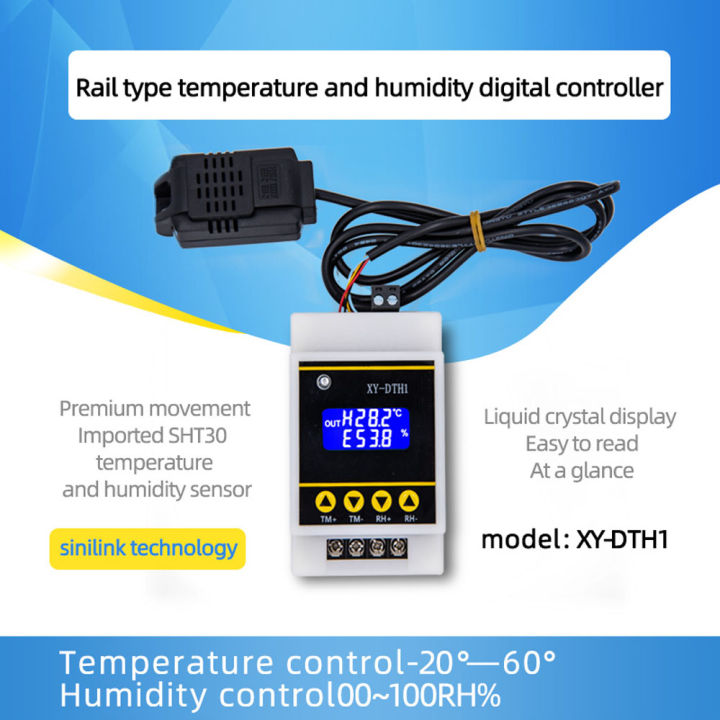 Temperature and Humidity Control Module Digital Dual Output Automatic High Precision Constant ...