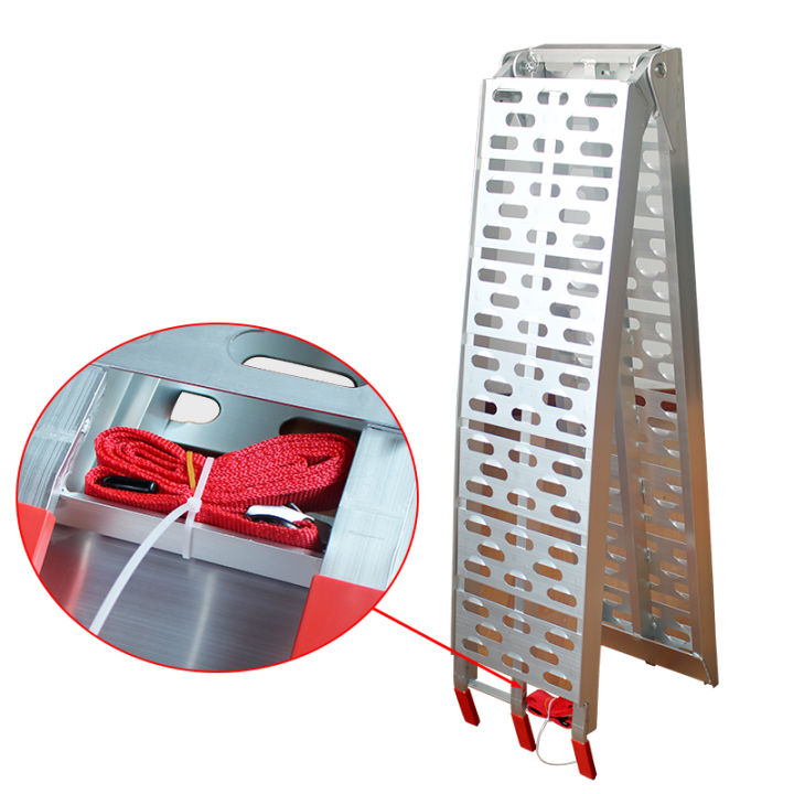 1Piece Aluminum Car Ladder Pickup Truck ATV Loading Ramps Portable 7.5 ...