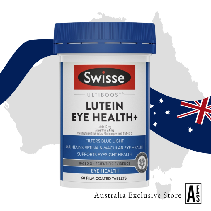 SWISSE Lutein Eye Health + (60 Tablets | Lazada