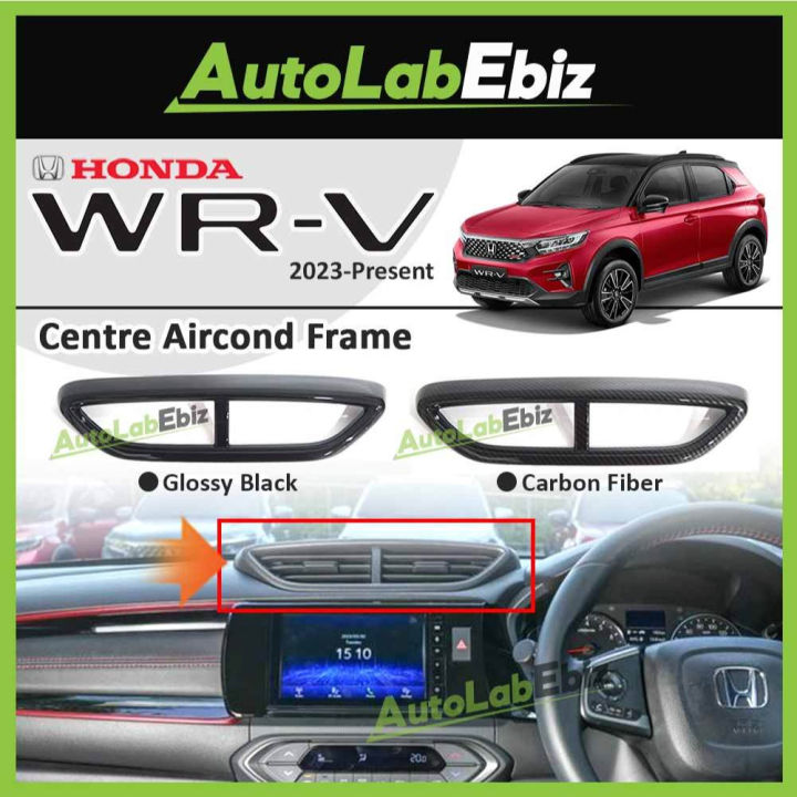 All New Honda WRV WR-V 2023 2024 Centre Aircond frame cover - (CARBON ...