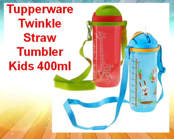 Tupperware Twinkle Straw Tumbler Kids 400ml/350ml | Lazada