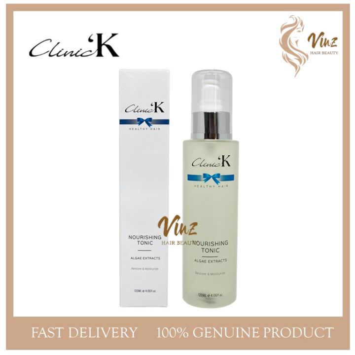 Clinic'K Healthy Hair Nourishing Tonic (Algae Extracts) - 120ml | Lazada
