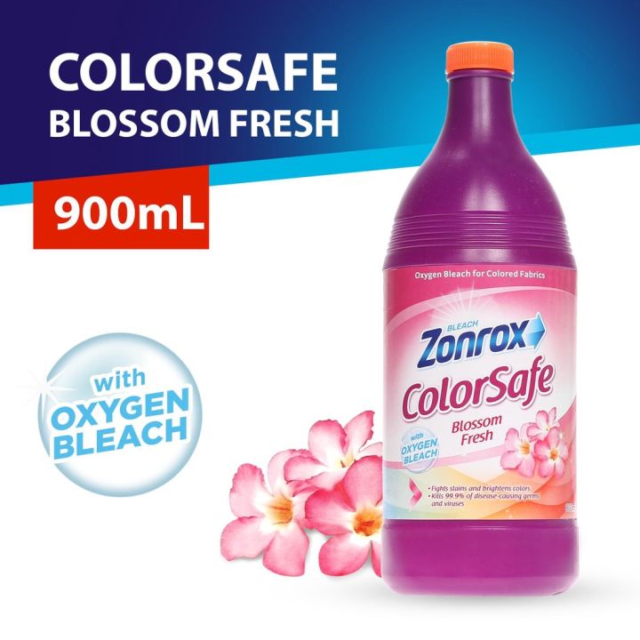 WISHMART Zonrox Colorsafe Blossom Fresh Bleach (900 mL) | Lazada PH