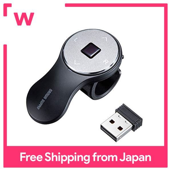 SANWA SUPPLY Ring Mouse USB Wireless Connection Rechargeable Small ...
