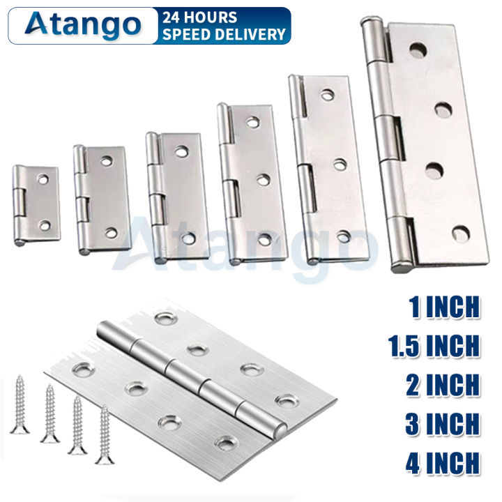Stainless Steel Bearing Door Hinges ,With Stainless Steel Screw(1" 2" 3 ...