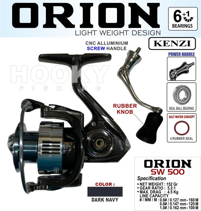 SALE 11.11 REEL KENZI SW ORION 500,1000,1500,2000,3000 | Lazada Indonesia