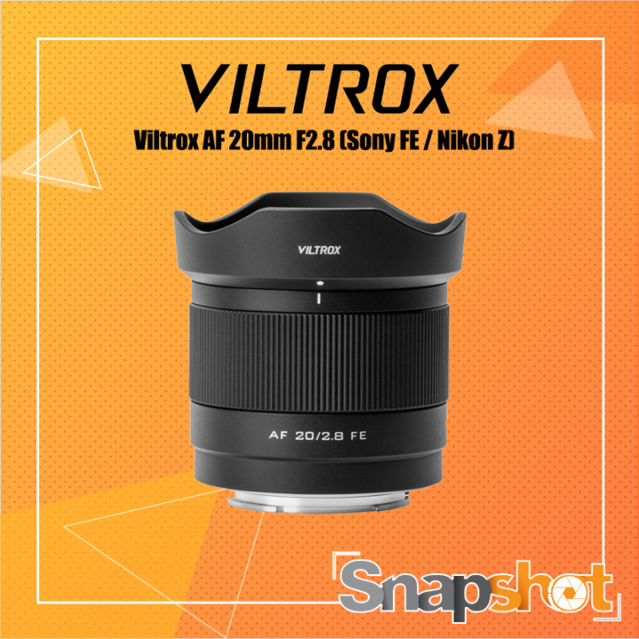 Viltrox AF 20mm F2.8 (Sony FE / Nikon Z) ประกันศูนย์ 1 ปี Viltrox 20 f2 ...