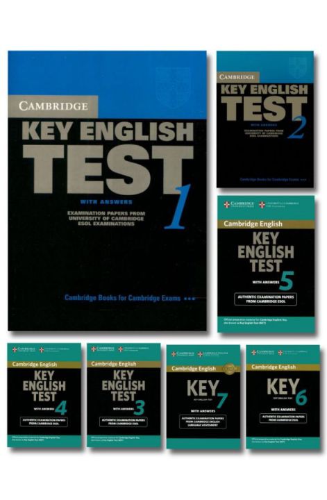 [LẺ CUỐN] Key English Test (KET) | Level 1 - 7 + 1 cuốn Key English ...