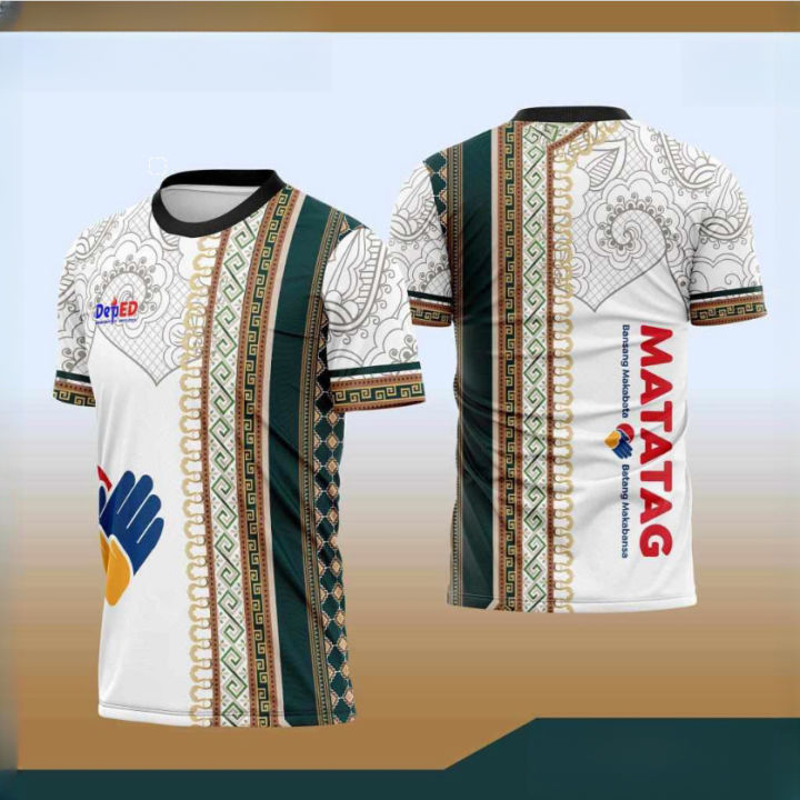Matatag Shirts unisex tshirt Full Sublimation Deped Uniforms Unisex ...