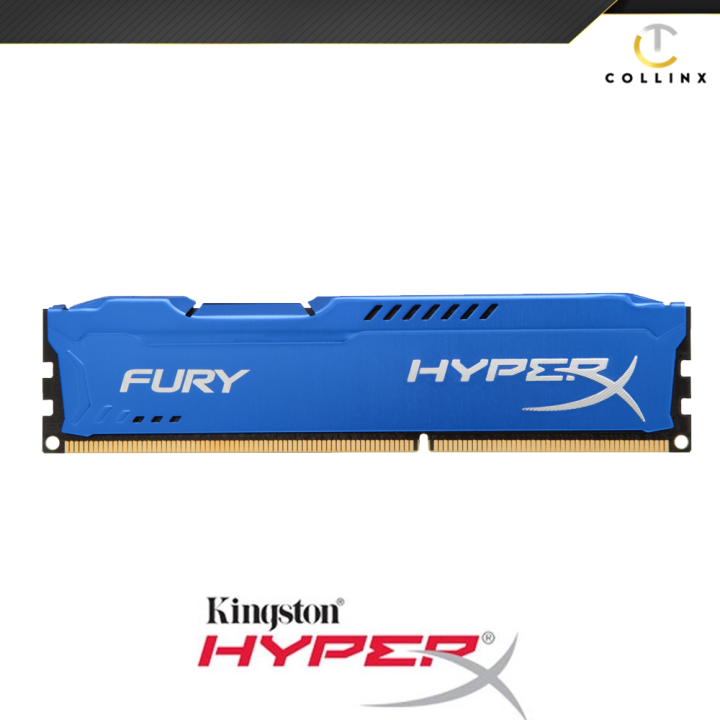 8GB 4GB DDR3 1600Mhz / 1866MHz Kingston HyperX Fury Gaming RAM | Blue Desktop Memory | For AMD ...