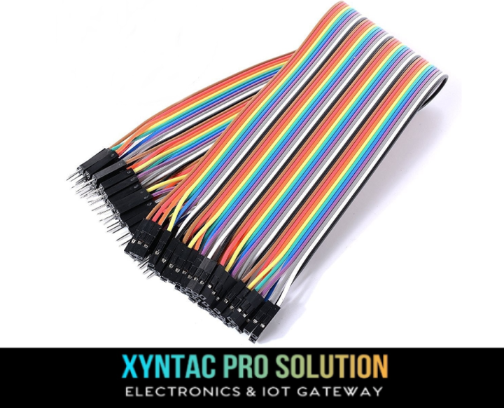 [High Quality] Dupont Cable Male Female 40 Pin Jumper Wire Arduino ...